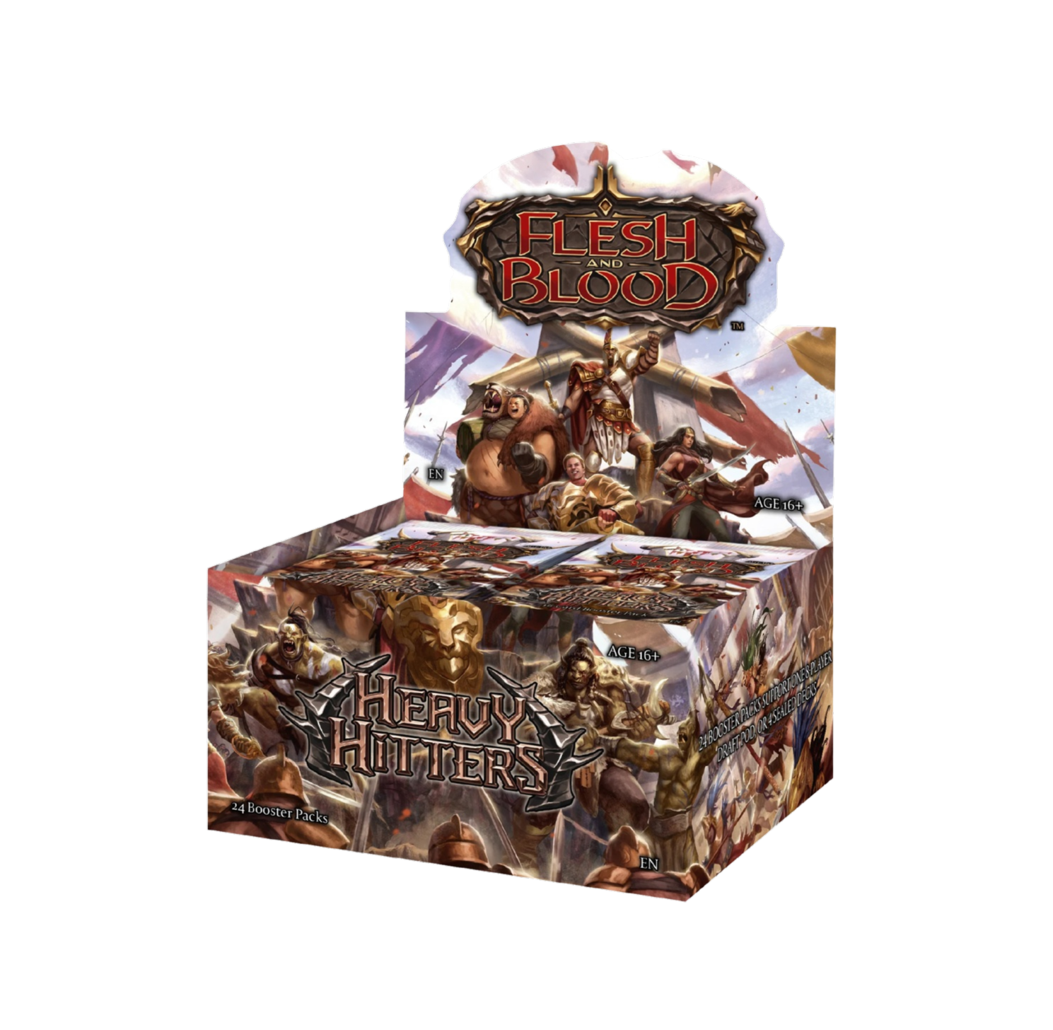 Flesh and Blood TCG - Heavy Hitters Booster Display - EN – Versus Gamecenter