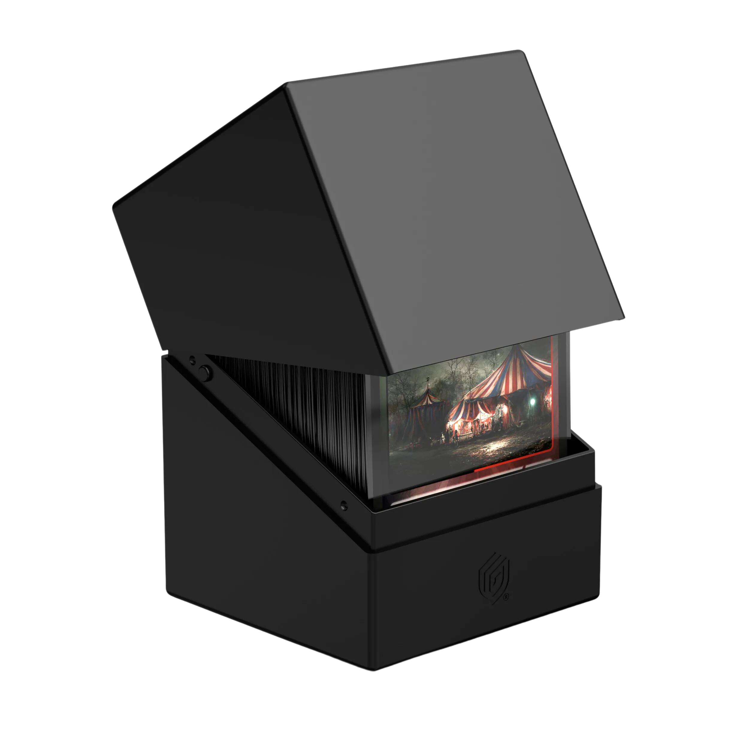 Ultimate Guard Boulder Deck Case 100+ Solid Black – Versus Gamecenter