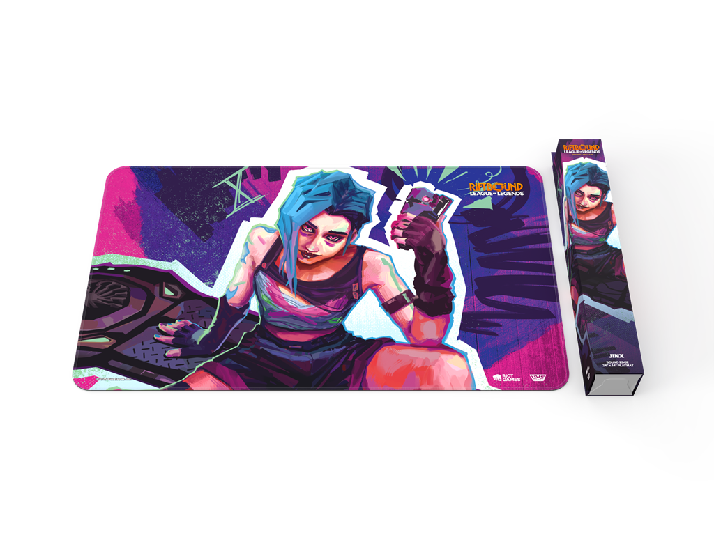 Riftbound: League of Legends TCG - Origins Jinx Playmat – Versus Gamecenter