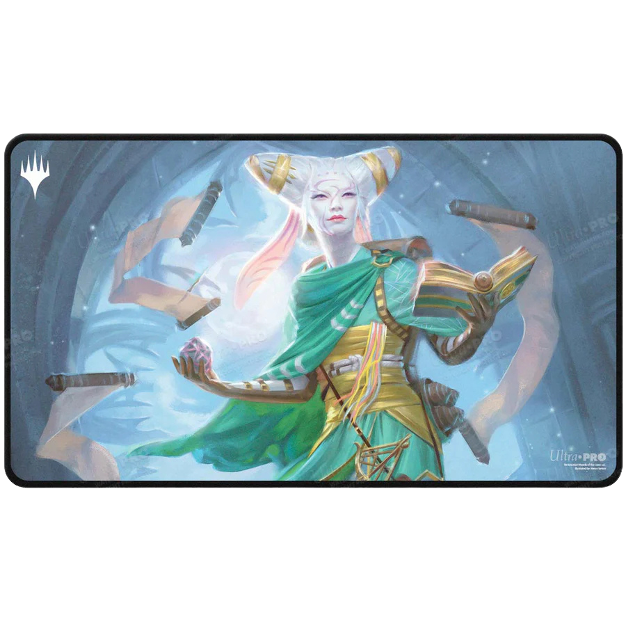 UP - MTG Innistrad Remastered Black Stitched Playmat - Tamiyo, Field R ...