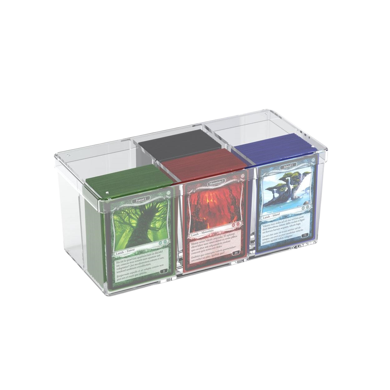 Ultimate Guard Stack 'n' Safe Card Box 480 Clear – Versus Gamecenter