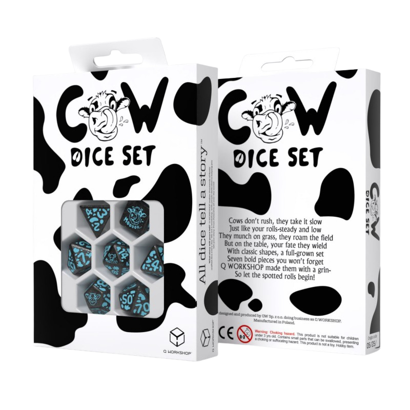 Cow Dice Set: MOOlissa – Versus Gamecenter
