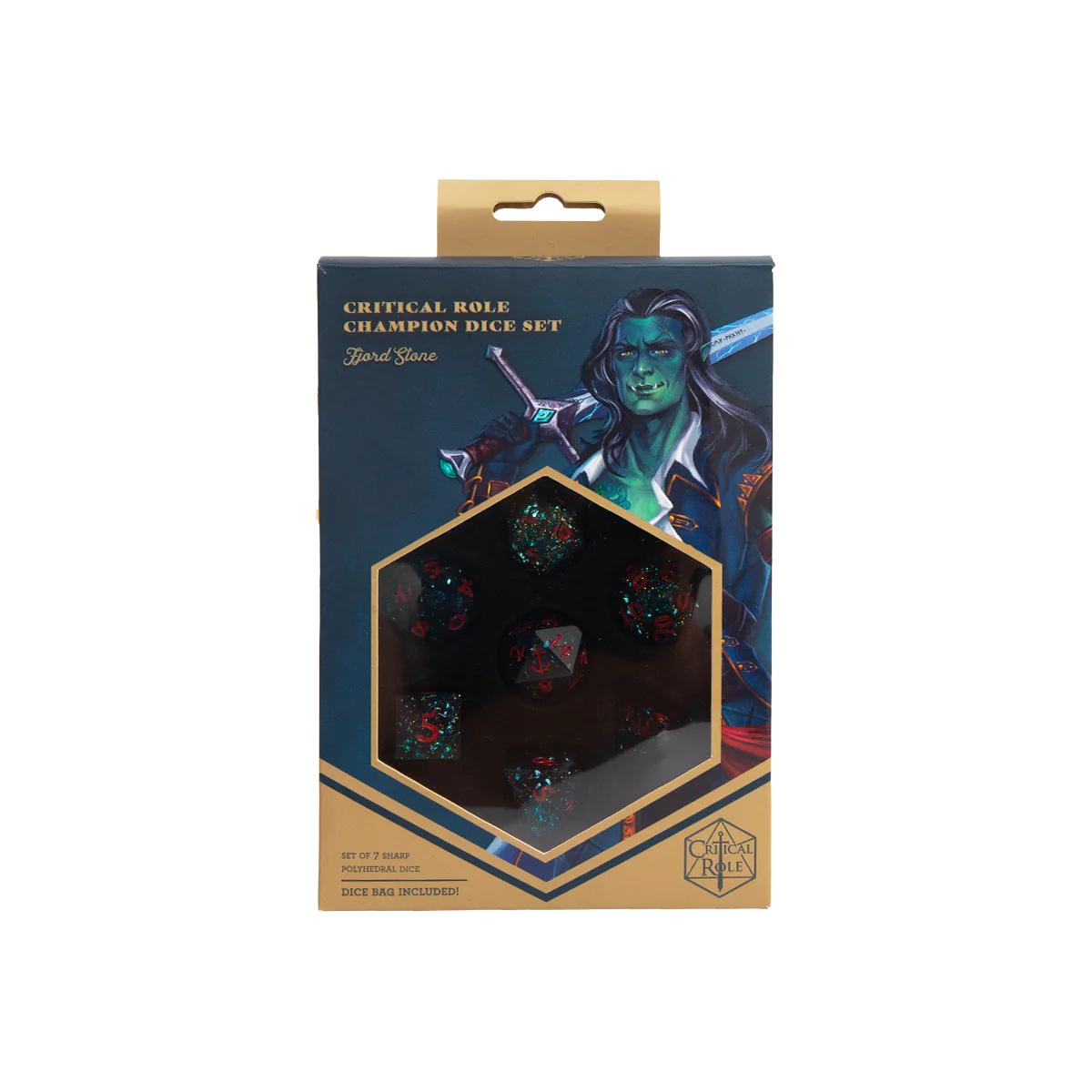 Critical Role Champion Dice Set: Fjord Stone – Versus Gamecenter