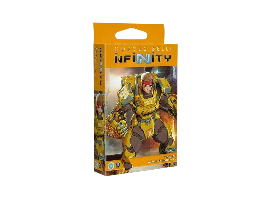 Infinity - Diggers, Armed Prospectors (Chain Rifle) – Versus Gamecenter