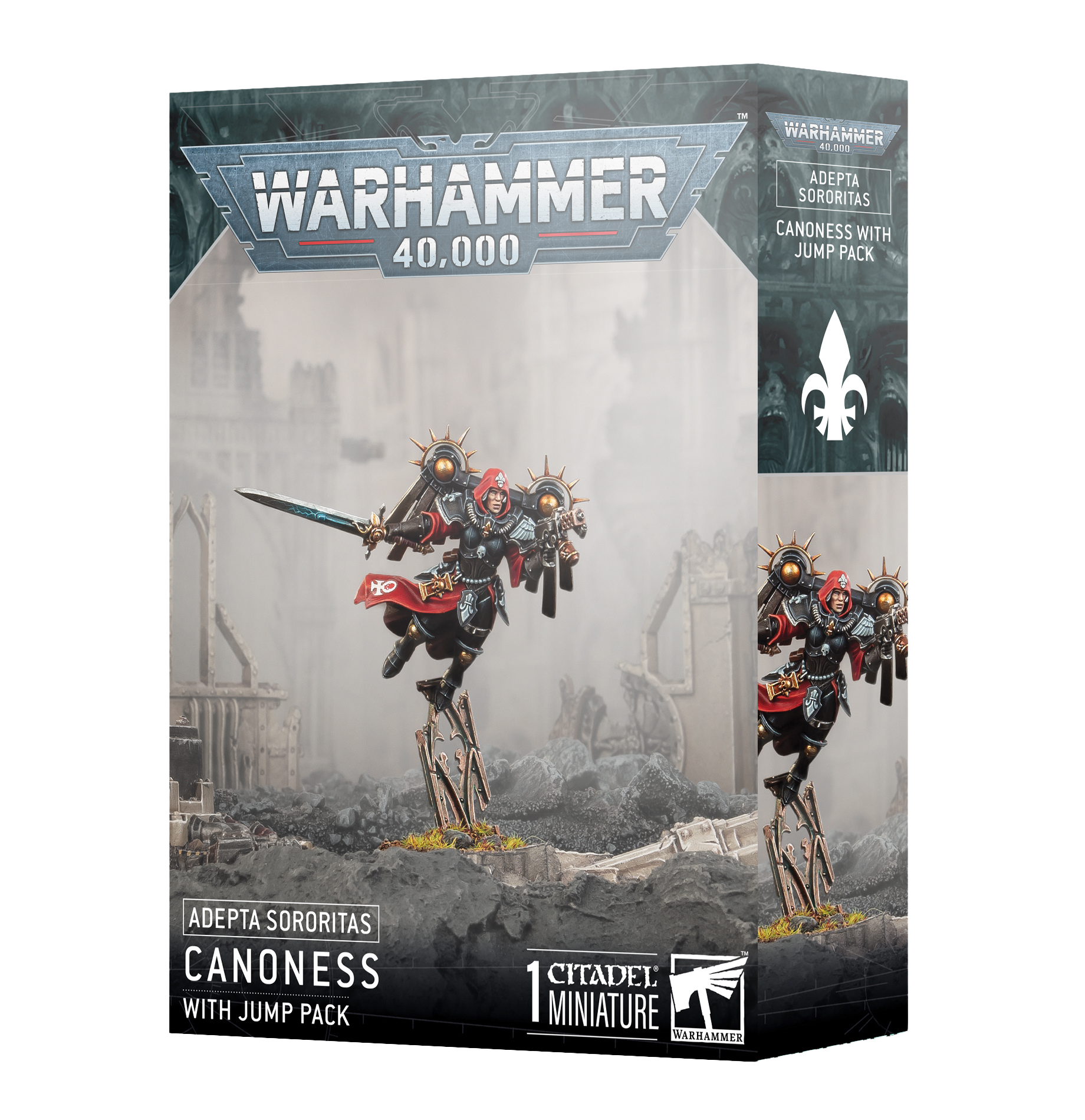 Adepta Sororitas: Canoness with Jump Pack – Versus Gamecenter