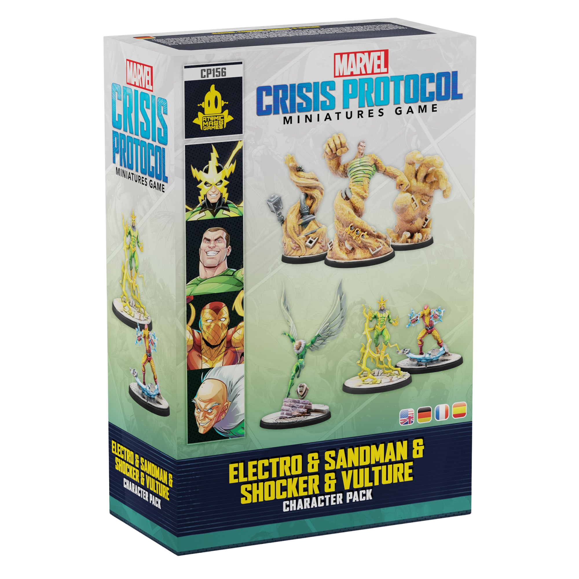 Marvel Crisis Protocol: Electro & Sandman & Shocker & Vulture - EN/DE ...