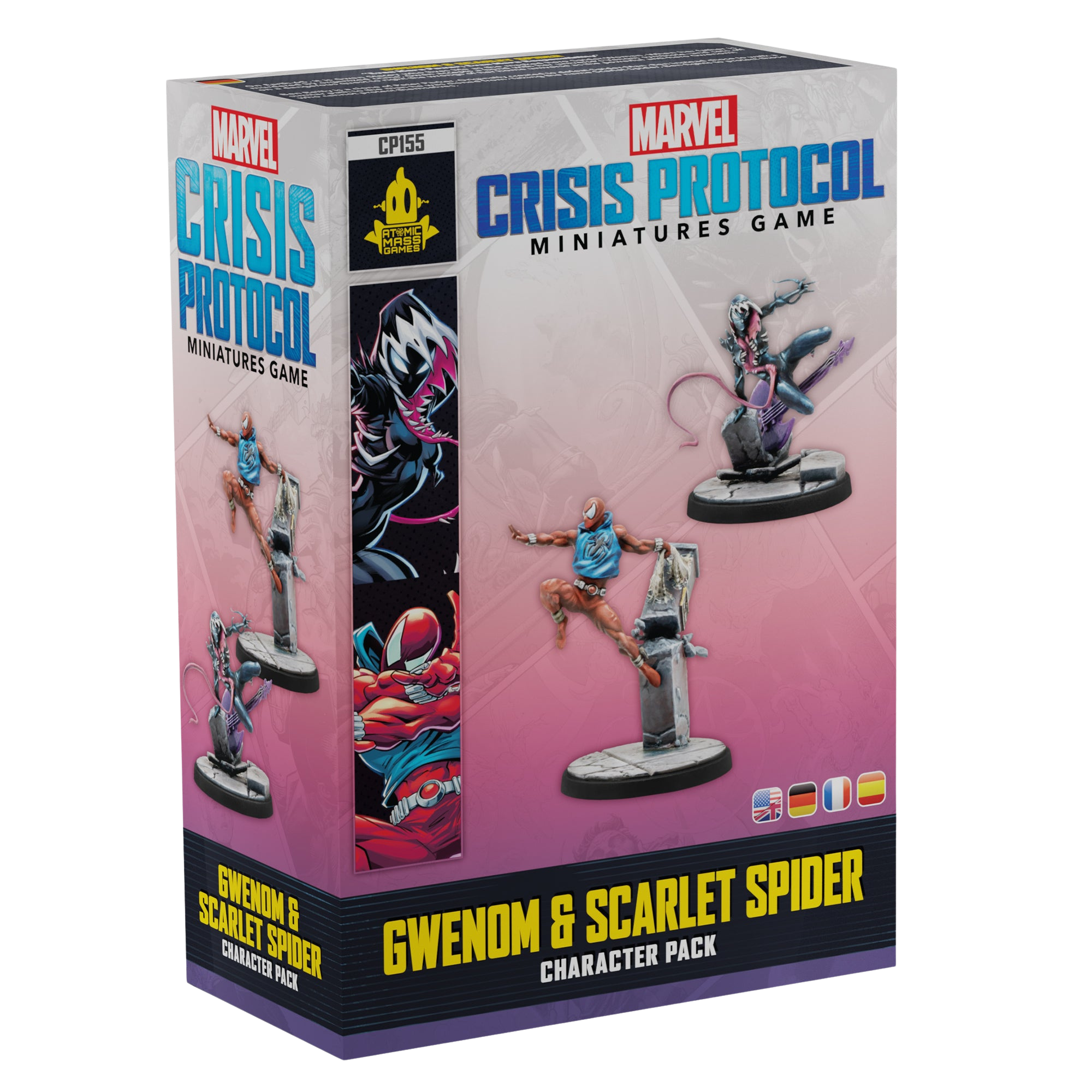 Marvel Crisis Protocol: Gwenom & Scarlet Spider - EN/DE/FR/SP – Versus ...