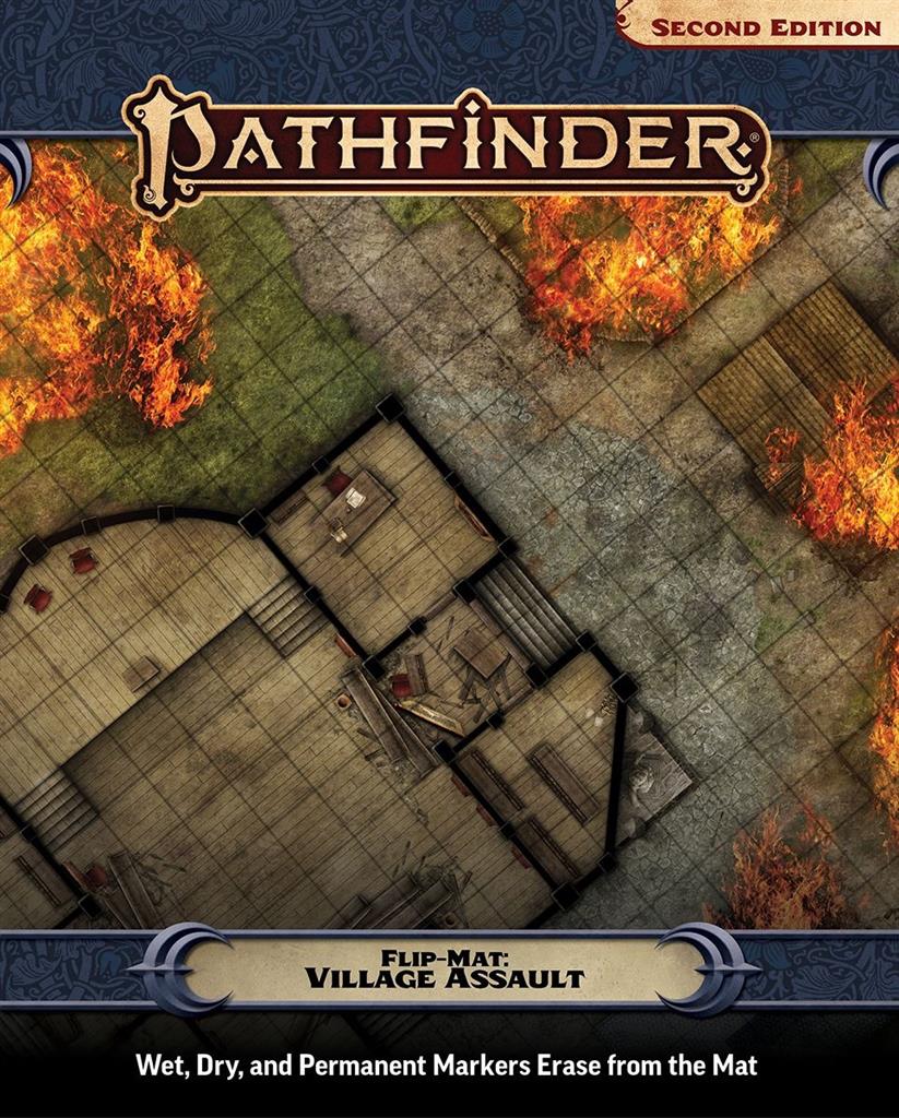 Pathfinder Flip-Mat: Village Assault – Versus Gamecenter