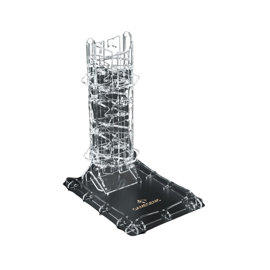 Gamegenic - Crystal Twister Premium Dice Tower – Versus Gamecenter