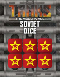 Tanks The Modern Age: Soviet Dice Set – Versus Gamecenter
