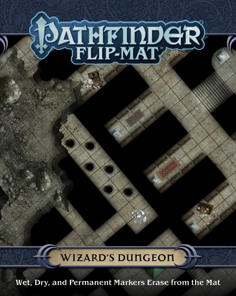 Pathfinder Flip-Mat: Wizard's Dungeon – Versus Gamecenter