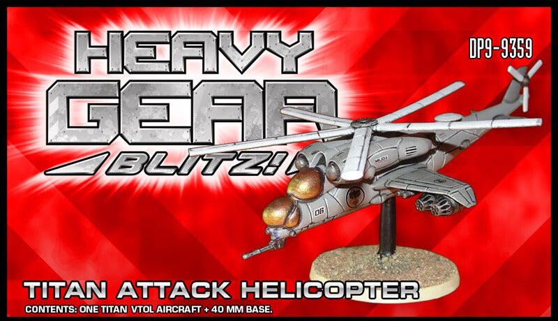 Heavy Gear Blitz! - Southern Titan Attack Helicopter – Versus Gamecenter
